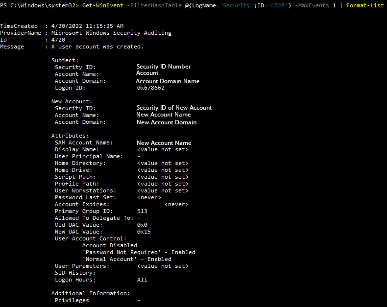 What2Log - Account Created