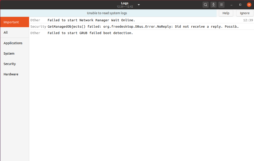 What2Log - GNOME Log Viewer