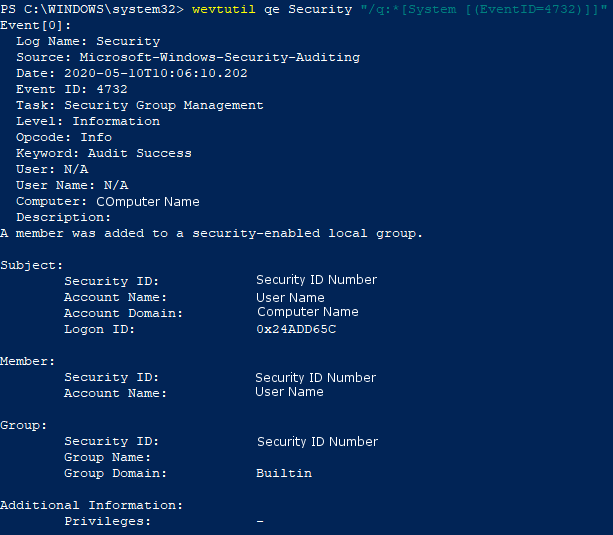 What2Log - Member Added to Group